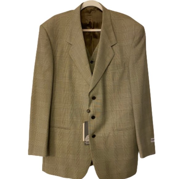 Zanetti | Suits & Blazers | Zanetti Made In Italy Mens 3 Piece Suit Nwt ...